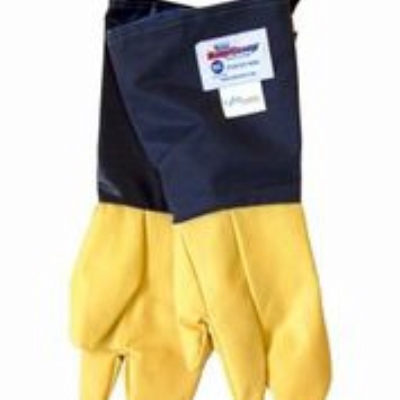 Tucker Safety Products, BurnGuard High Temp 3 Finger Gloves, Blue ...