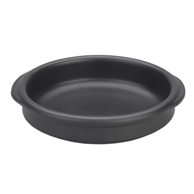 Arcata, Round Baking Dish, 10.25 oz, Matte Black, Terracotta - 081160 ...