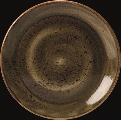 Steelite, Coupe Plate, Craft, Brown, 8 inches dia. - 023353 | R.W ...