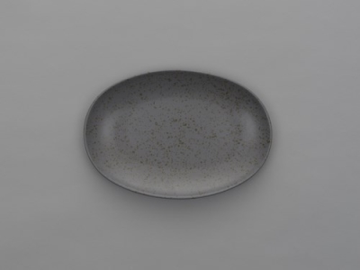 Ariane, Oval Plate, 10 1/4 inchesL x 7 1/8 inchesW, Oxide Fly Ash ...