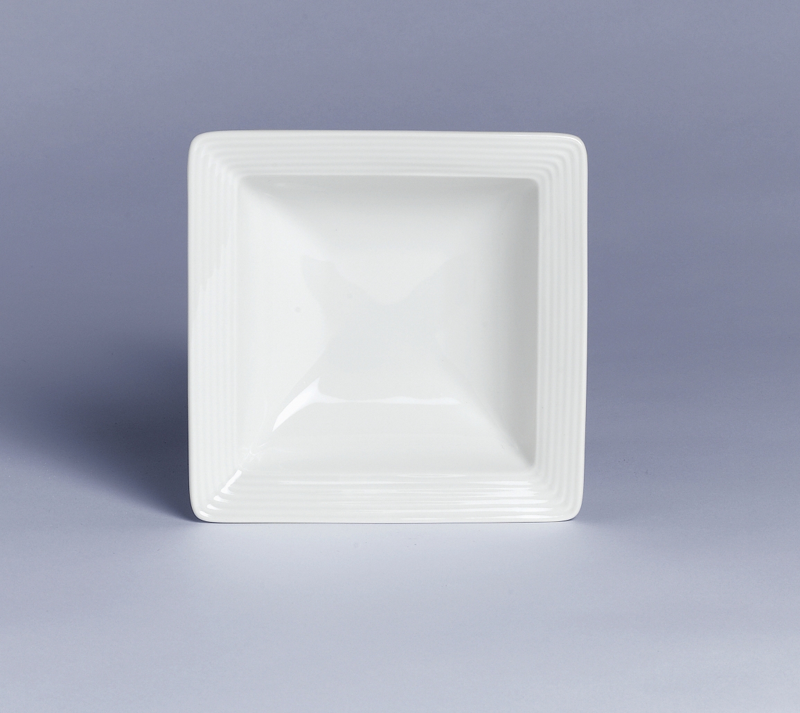 Steelite, Sqaure Condiment Plate, Aura, 6 oz - RWS-41948 | R.W. Smith ...