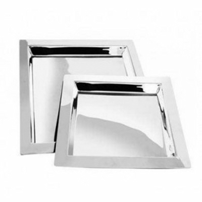 Eastern Tabletop, Square Tray, Brooklyn, S/S, 11 inches x 11 inches ...