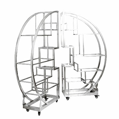 Eastern Tabletop, Cartwheel Mobile Buffet Display