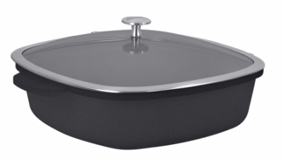 Spring USA Corp., Square Casserole Pan, Motif, Titanium, 4 qt - RWS ...