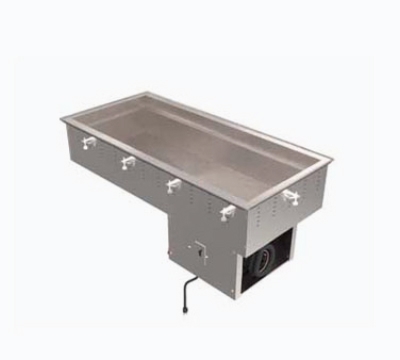 Vollrath 1 Pan -7 Remote Refrigerated Cold Pan Drop-In, S/S, 6 5/8 ...