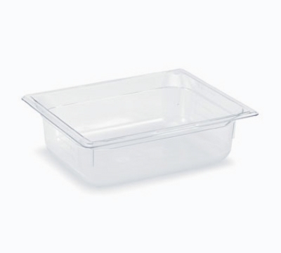 Vollrath, Super Pan Food Pan, 1/2 Size, 4 inches Deep, Clear, Low-Temp ...