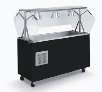 Vollrath Affordable Portable Mechanically Refrigerated Cold Pan w/Black ...